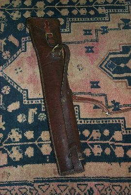 VICTORIAN LEATHER TUBULAR GUN CASES